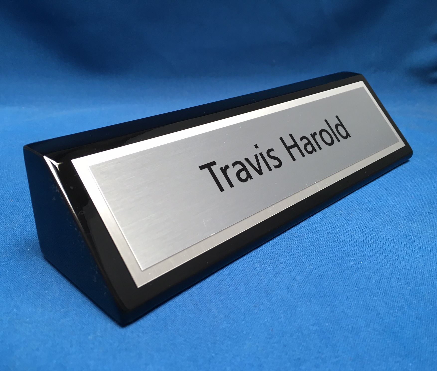 Solid Wood Desk Name Wedges – Tag UR It! inc. Blog